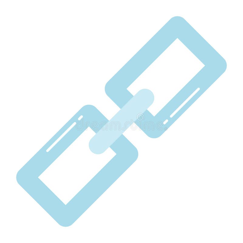 Chain Link Vector Design in Modern and Trendy Style, Easy To Use Stock ...