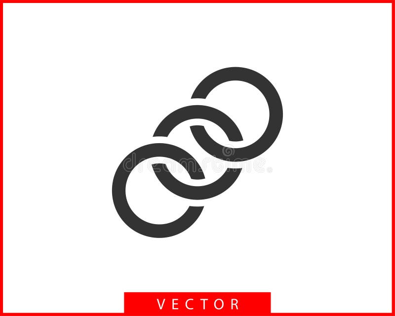 Chain Link Vector Icon. Chainlet Element Flat Design Stock Vector ... Chain Link Vector Icon. Chainlet Element Flat Design Stock Vector ...