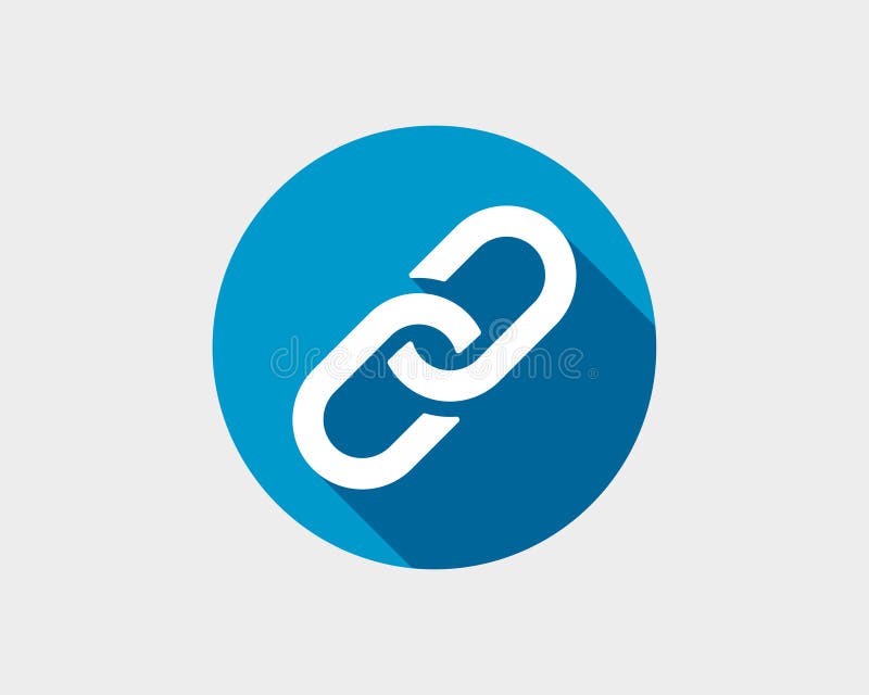 Chain Link Vector Icon. Chainlet Element Flat Design. Concept ... Chain Link Vector Icon. Chainlet Element Flat Design. Concept ...