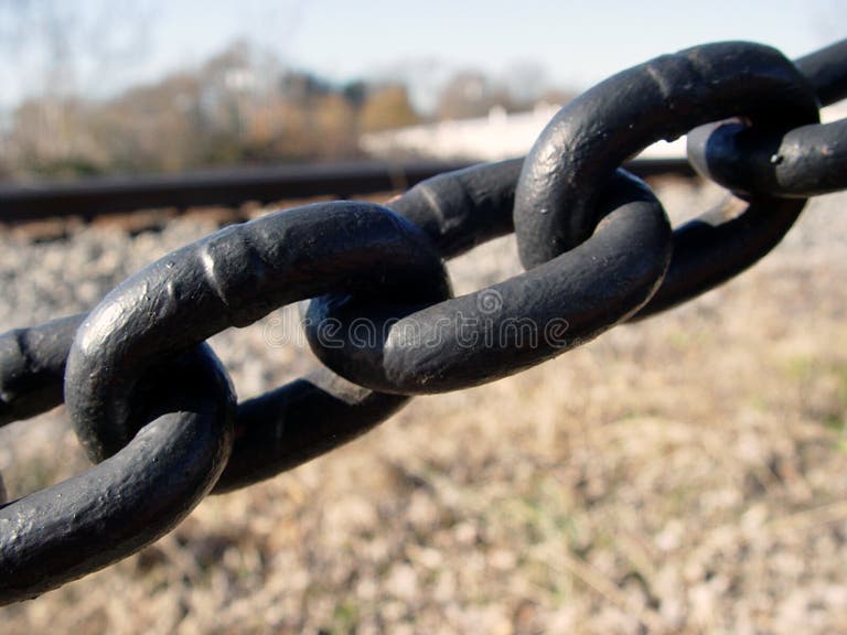 Chain Links stock image. Image of strong, link, bind, lock - 375