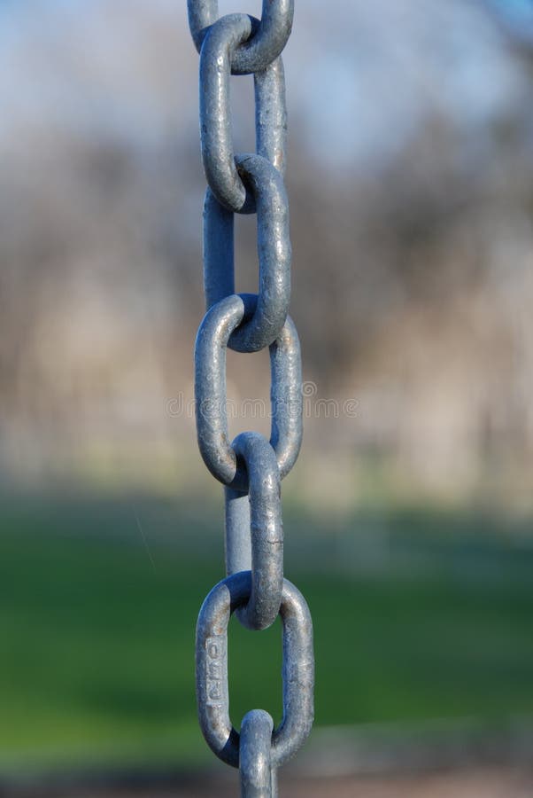 Chain Links stock photo. Image of details, strong, connection - 22983552