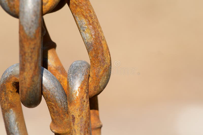 Chain links stock photo. Image of aged, macro, connection - 9144264