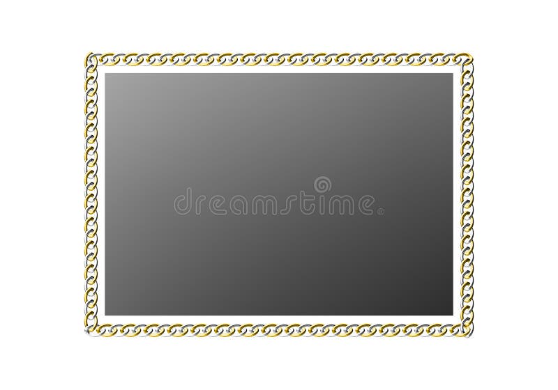 Chain Link Frame Stock Illustrations – 2,828 Chain Link Frame Stock ...