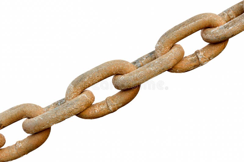 Chains Crossing Close stock image. Image of secured, limited - 28935425