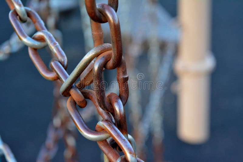 Chain Links stock photo. Image of link, chains, metal - 42377932