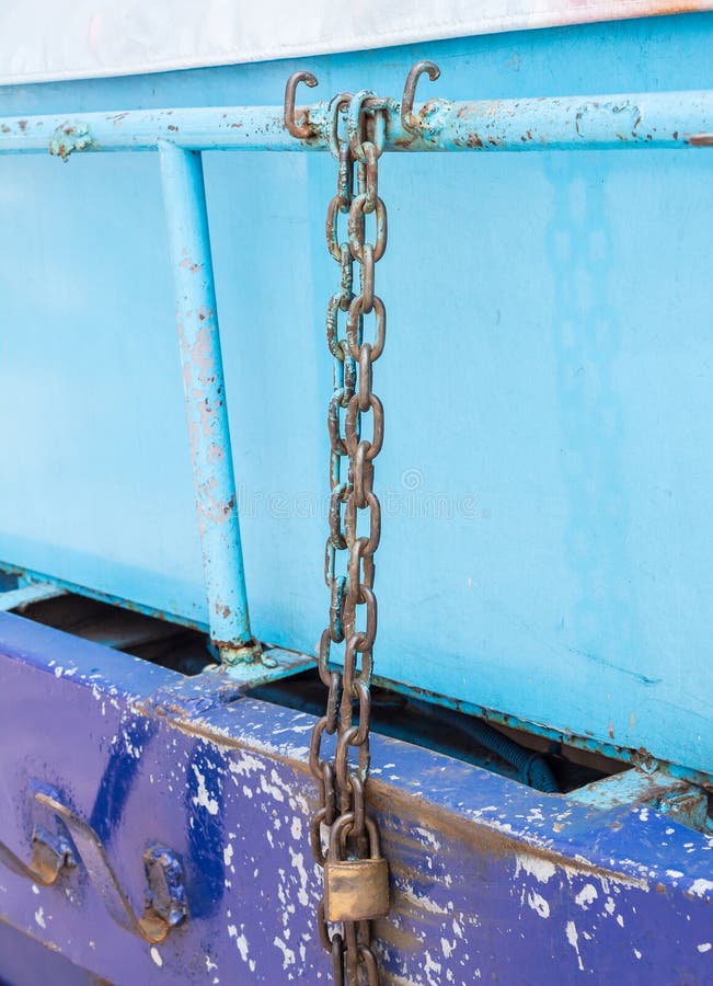 Chain locks stock image. Image of hanging, safeguard - 44634595