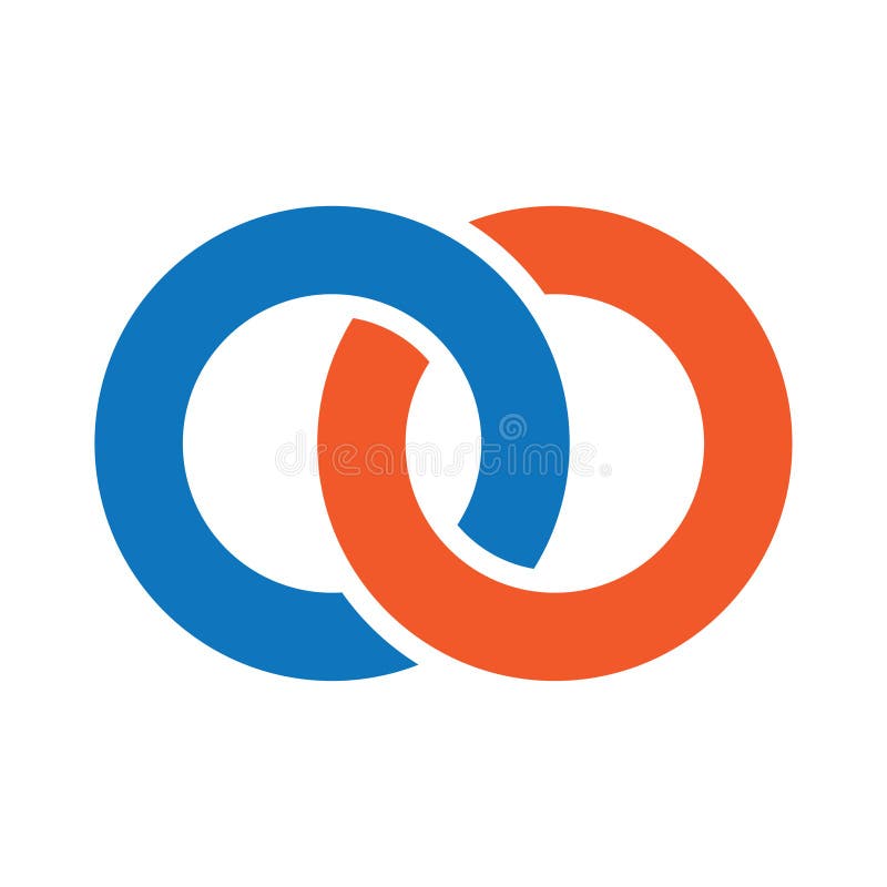 Chain logo stock vector. Illustration of internet, finance - 303449515