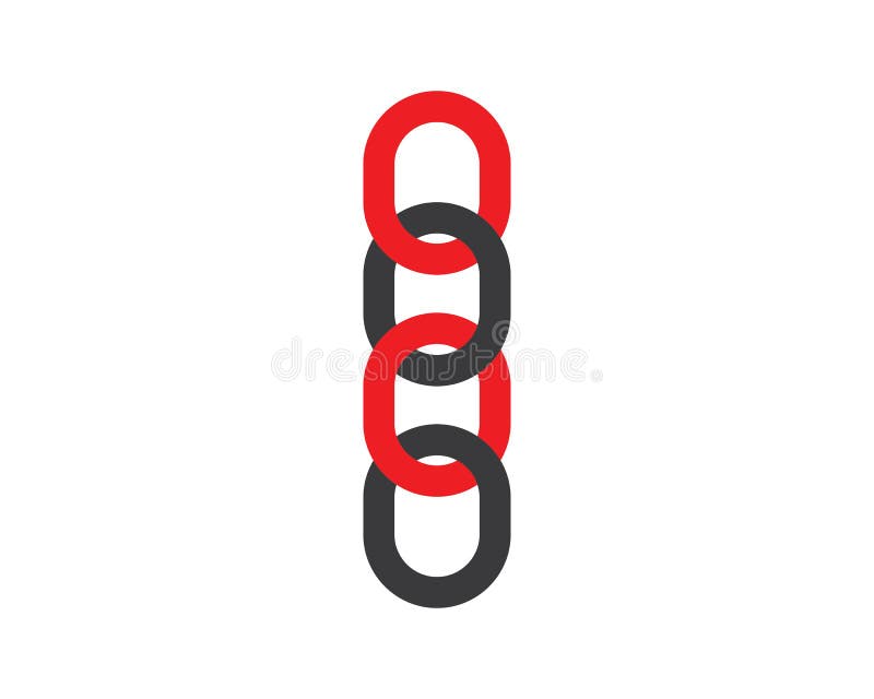 Chain logo icon template stock vector. Illustration of corporate ...