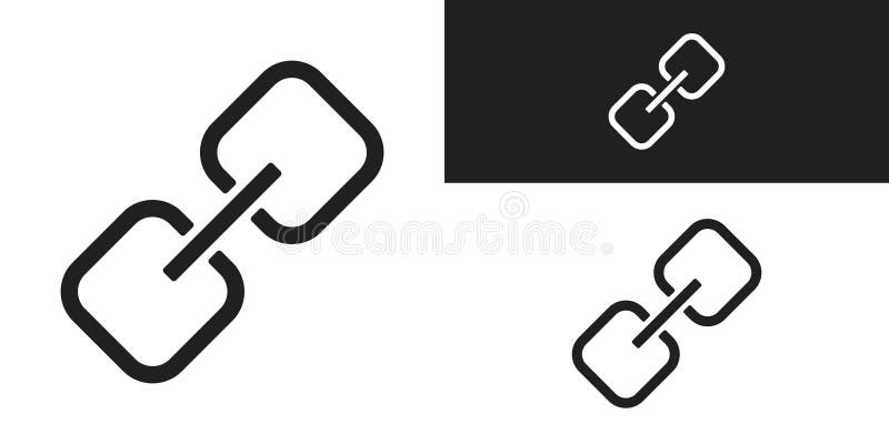 Chain Logo Design with Creative Concept. Premium Vector Stock Vector ...