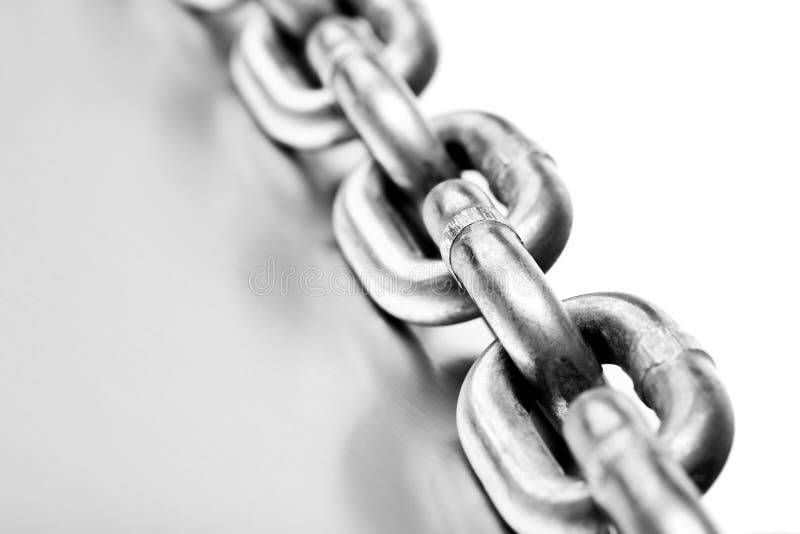 Strong metal chain stock photo. Image of protection, strong - 24830298