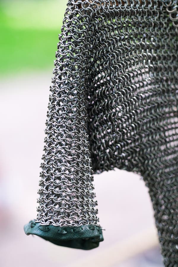 Chain mail stock image. Image of metal, mail, protection - 393292707