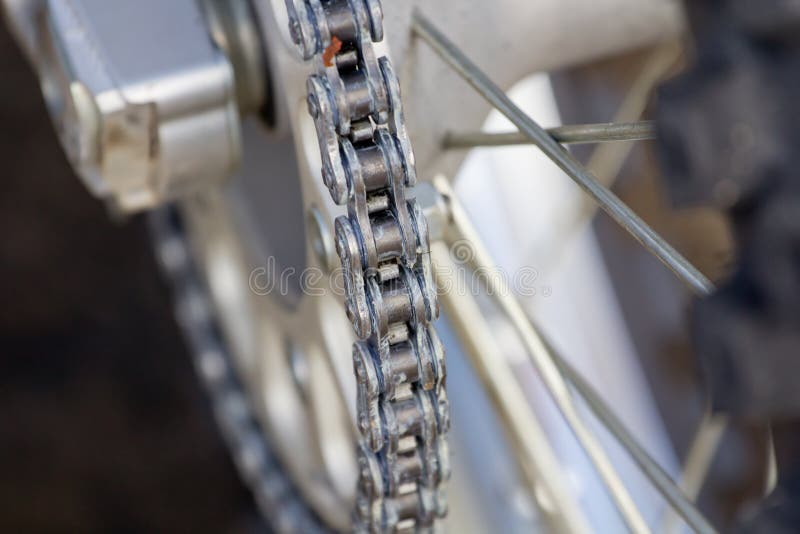 Chain on motocross stock photo. Image of power, tire - 32344258