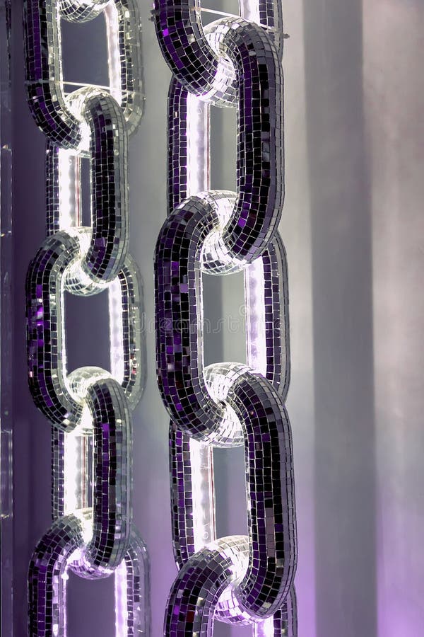 Chain in the night club stock image. Image of music, magic - 41264713