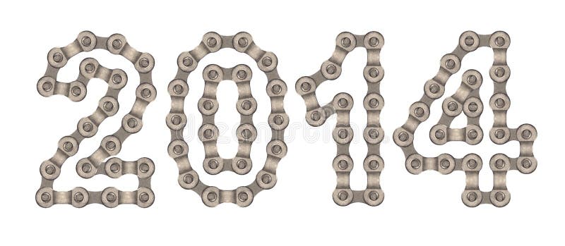 2014 of chain stock photo. Image of activity, digit, bike - 31998566