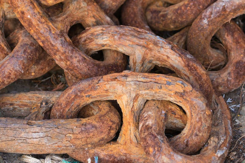 Chain stock photo. Image of mesh, mooring, marine, dock - 60818764