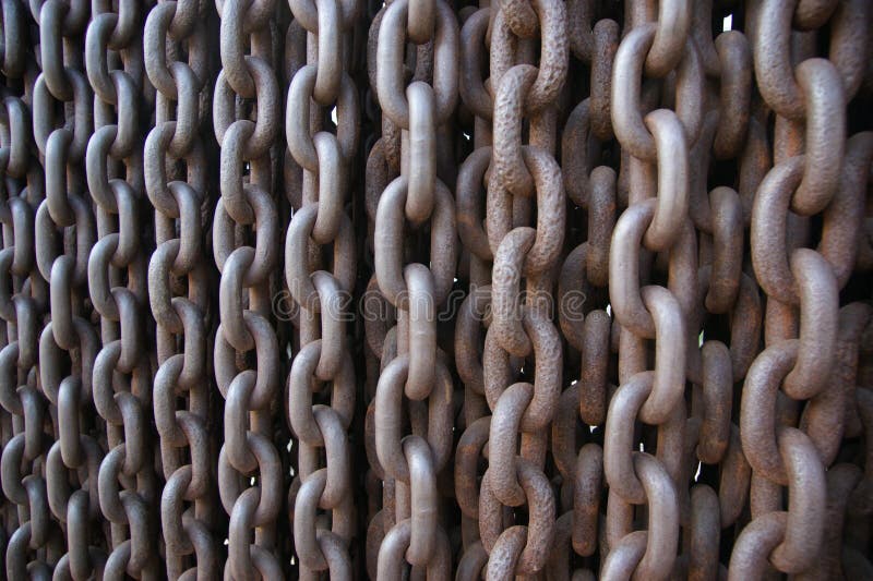 Chain rusty stock image. Image of large, attached, europe - 46516093