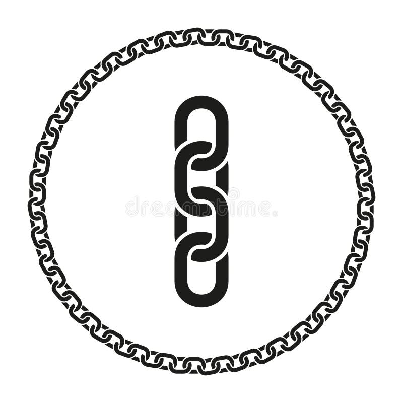 Steel Chain Circle Stock Illustrations – 3,420 Steel Chain Circle Stock ...