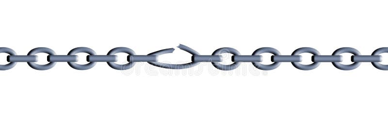 Weak Link Stretched Chain Stock Illustrations – 7 Weak Link Stretched ...