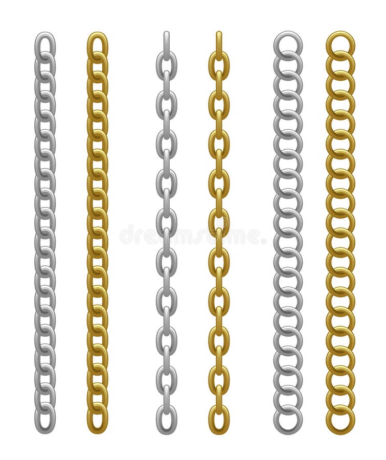 Chain stock vector. Illustration of jewelry, graphic - 87794075