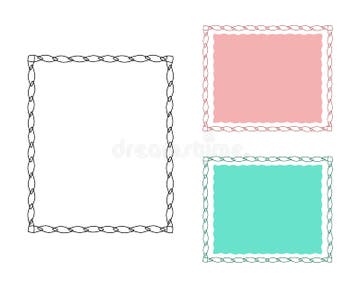 Chain Shape Rectangle Stock Illustrations – 766 Chain Shape Rectangle ...