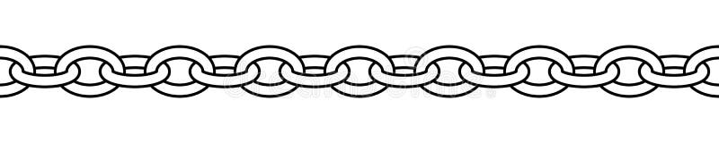 Chain Shape Silhouette Pattern, Seamless Repeatable Texture ...