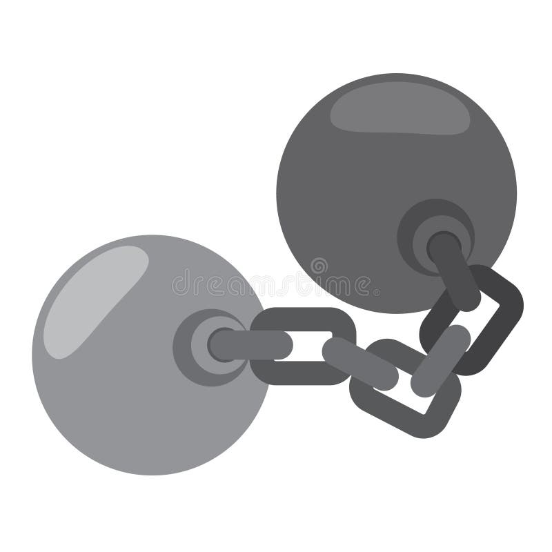 Chain Shot. Artillery Shells, Military Items and Weapons. Stock ...