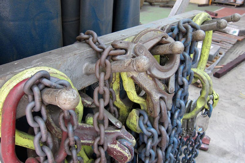 Chain stand stock image. Image of disposal, comfortable - 53771899