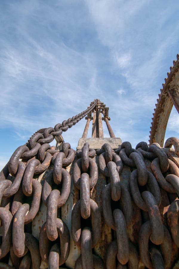 Chain in Steel Industry, Tow Chain, Old Rust Chain Stock Photo - Image ... Chain in Steel Industry, Tow Chain, Old Rust Chain Stock Photo - Image ...