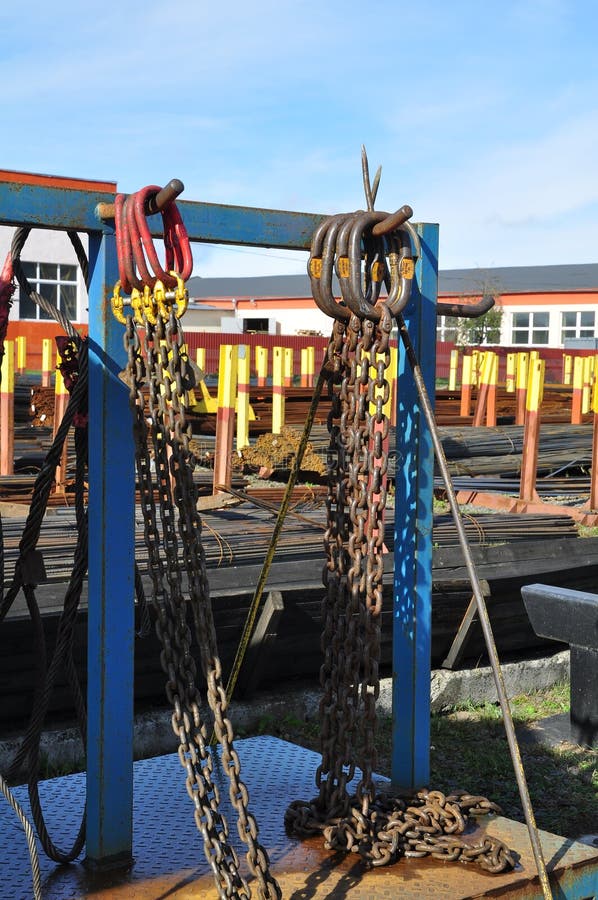 Chain strop / slings stock image. Image of slings, shear - 63822869