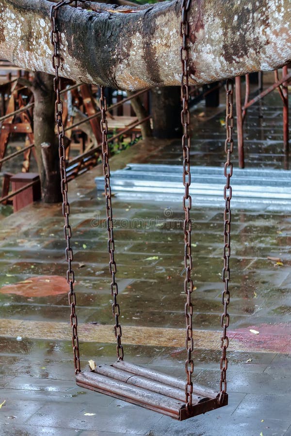 Chain swing stock photo. Image of swing, fixed, chain - 96795692