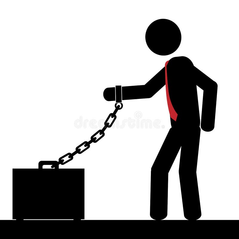 Stick Figure Briefcase Stock Illustrations – 412 Stick Figure Briefcase ...