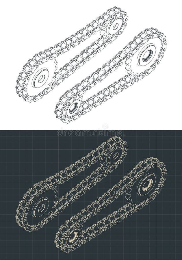 Chain Sprocket Cad Drawings