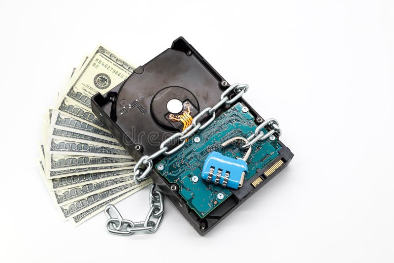 Chain Unlocked with No Password Protection on Hard Disk with Money this ...