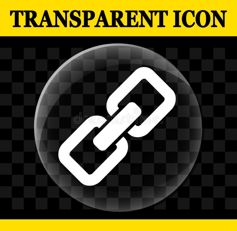 Chain Vector Circle Transparent Icon Stock Vector - Illustration of ...