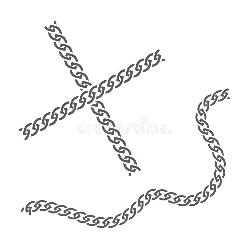 Chain Vector Illustration Design Stock Vector - Illustration of join ...