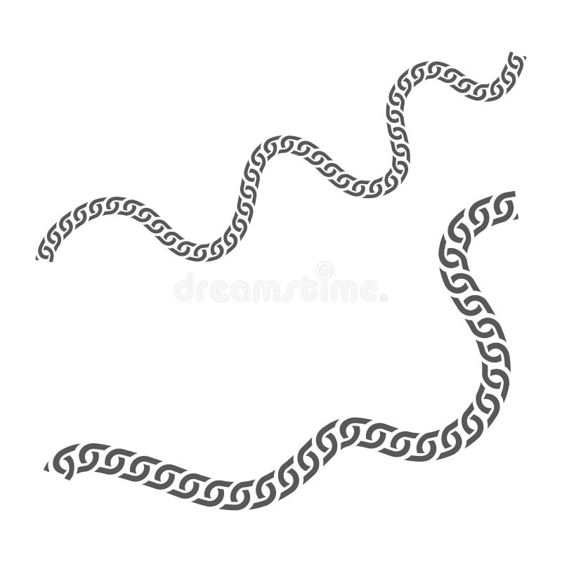 Chain Vector Illustration Design Stock Vector - Illustration of ...