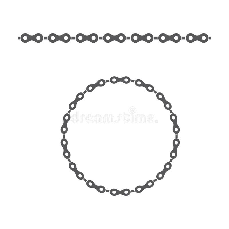Chain Vector Illustration Design Stock Vector - Illustration of join ...