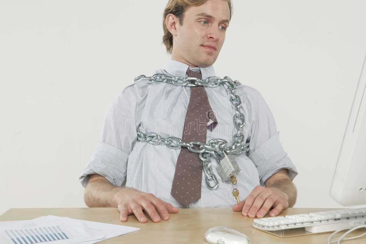 749 Man Chained To Computer Stock Photos - Free & Royalty-Free Stock ...