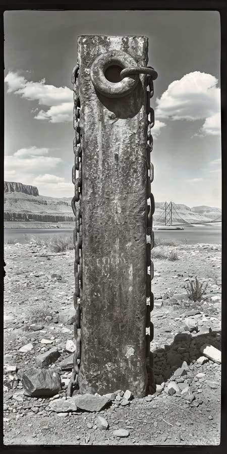 Chained Up Giant Grotesque and Unsettling Stock Image - Image of robust ...