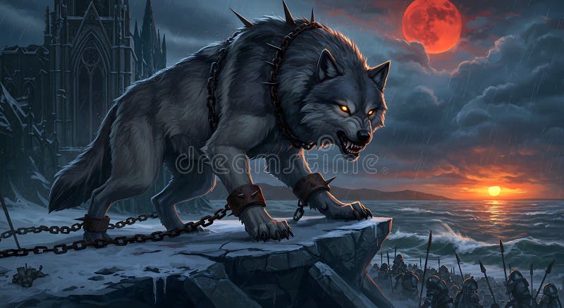 Chained Wolf Stock Illustrations – 17 Chained Wolf Stock Illustrations, Vectors & Clipart ...