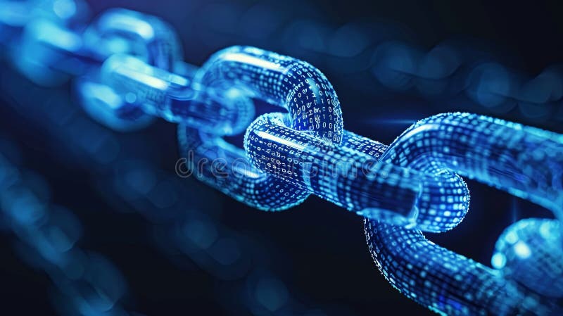 Chainlink LINK Symbol Concept Stock Illustration - Illustration of ...