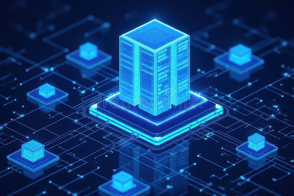 Chainlink Node Hosting Platform Stock Illustration - Illustration of technology, platform: 372377524