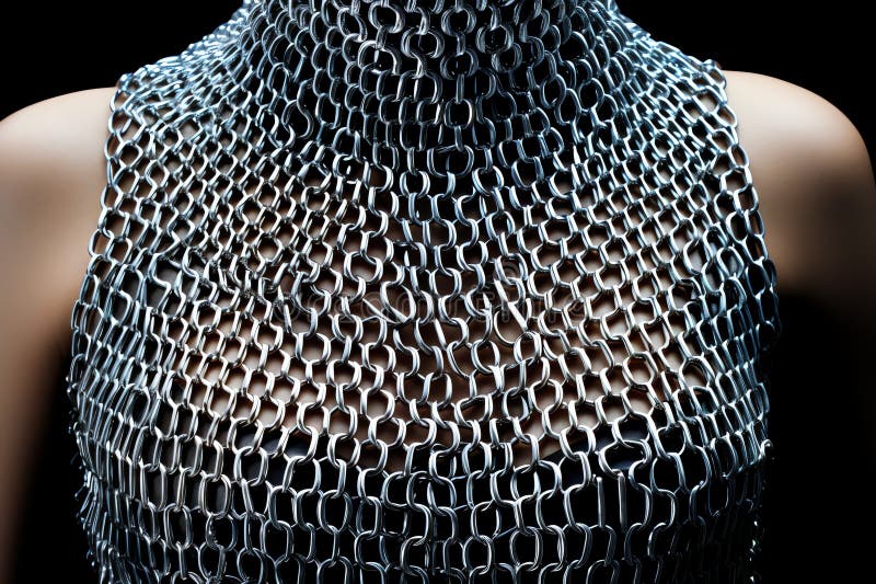 Chainmail Medieval Fantasy Photo Stock Illustration - Illustration of ...