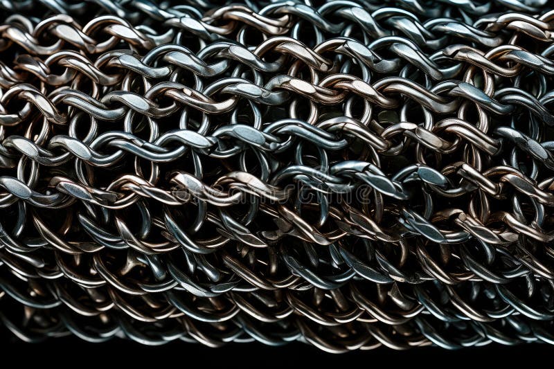 Chainmail Texture Background, Detailed Stock Illustration ...