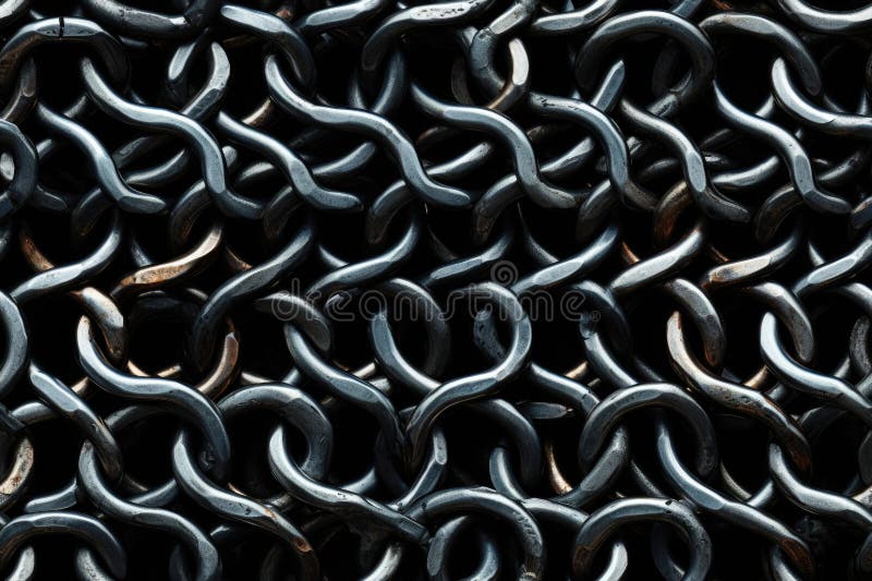 Chainmail Texture Background, Detailed Stock Illustration ...