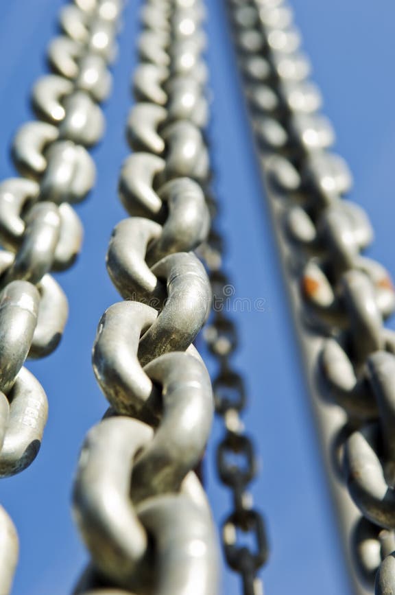 Chains stock image. Image of sequence, connection, silver - 4193291