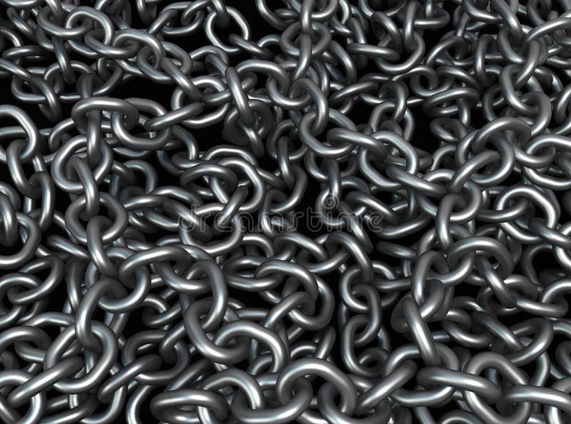 Chains Background stock illustration. Illustration of rendering - 84963776