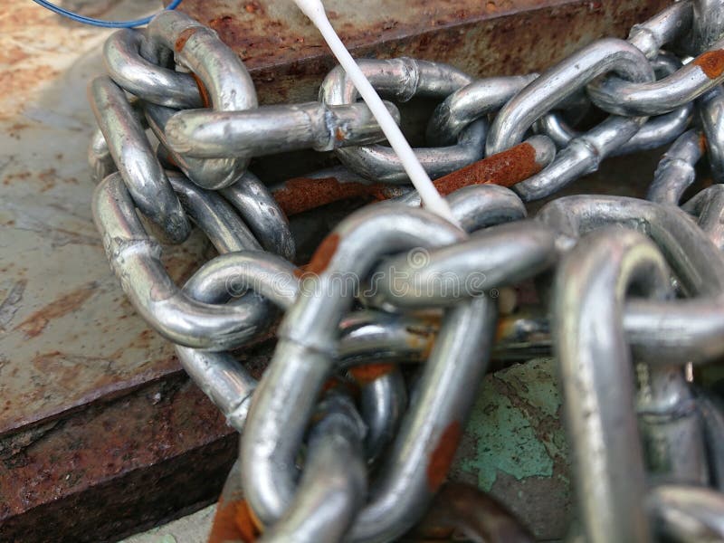 Chains that Bind stock image. Image of link, cage, chained - 1629479