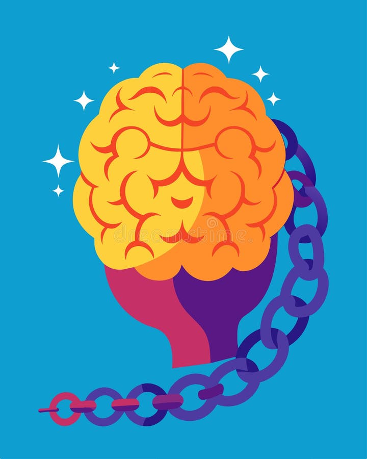 The Chains on the Brain Glisten in the Light a Constant Reminder of the ...