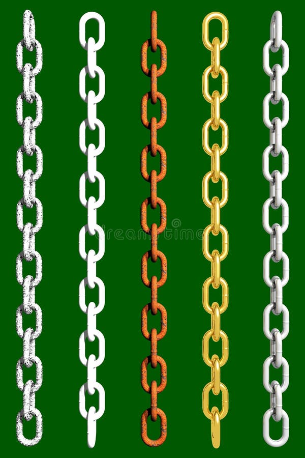 Chains (3D) stock illustration. Illustration of exertion - 33148600